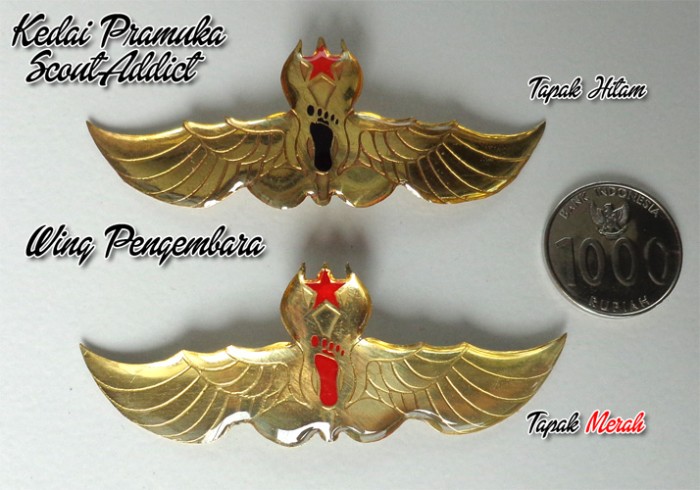 Jual Wings Pramuka Tapak Kaki / Wings Pengembara / Wings Penjelajahan ...