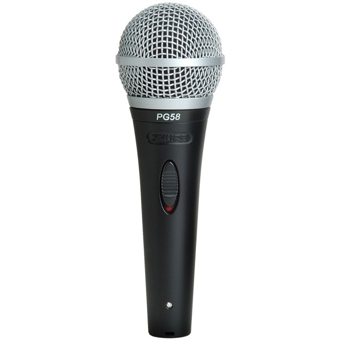 Jual Mic / Mik / Microphone SHURE PG58 (PG 58 ASLI / ORISINIL ...