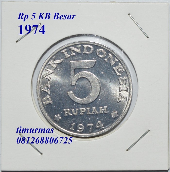 Harga Uang Logam 5 Rupiah Tahun 1974 - Tips Seputar Uang Harga Uang Logam 5 Rupiah Tahun 1974 - Tips Seputar Uang
