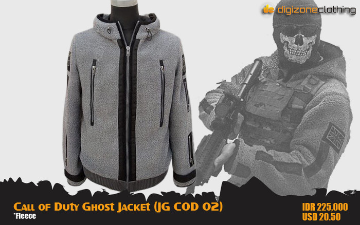 Jual Call Of Duty Ghost Jacket (JG COD 02) - Digizone Hobbies Shop ...