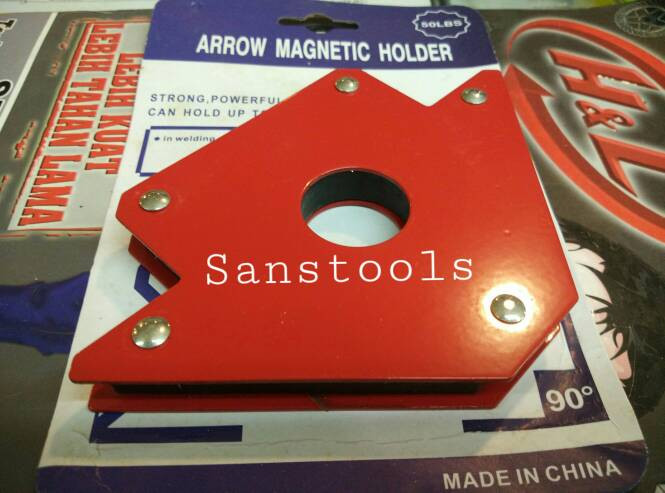 Jual magnet holder / arrow magnetic / siku magnet untuk las 50LBS ...