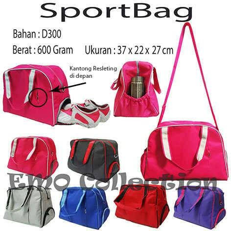 Jual Tas Olahraga Sport Bag Gym Untuk Wanita Cewek Ladies - Kota ...