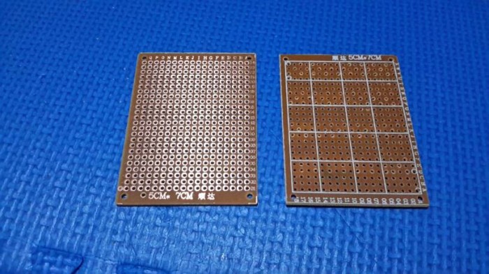 Jual PCB bolong polos kosong blank lubang 5 x 7 cm 50 x 70 mm - Kab ...