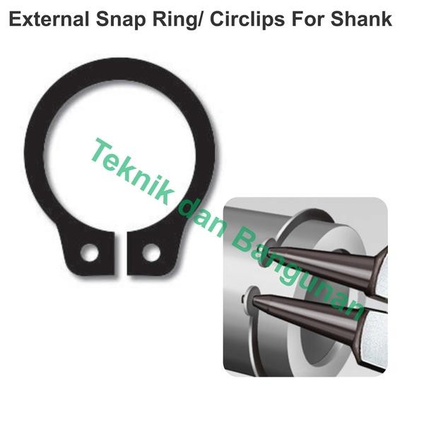 Jual External Snap Ring/circlips For Shank S20 @10pcs/pack - Kota Binjai - Teknik dan Bangunan ...