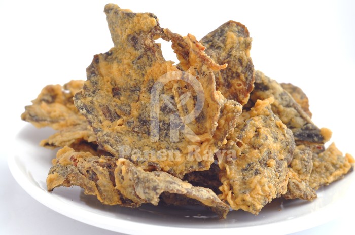 Jual Keripik Paru Sapi Goreng Crispy PR 200gr Camilan Kripik Cemilan ...