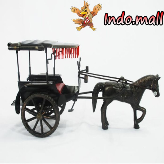 Jual Miniatur Delman Andong Dokar Bendi Kereta Kuda Kado Unik Lucu Antik - Jakarta Barat - Indo ...