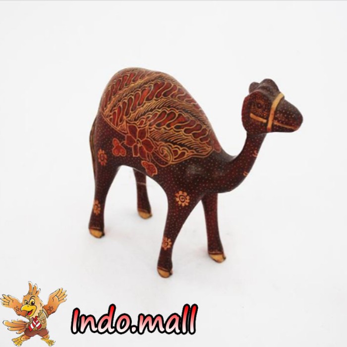 Jual Patung Unta Kayu Batik Kado Unik Lucu Antik Kerajinan Tangan ...
