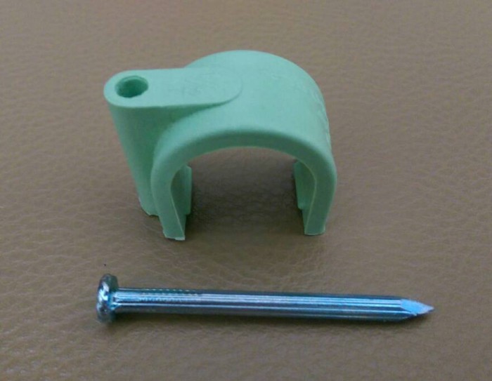 Jual KLEM PIPA 1/2" DAPAT PAKU / TAHANAN PENYANGGA CEKAK PRALON PARALON ...