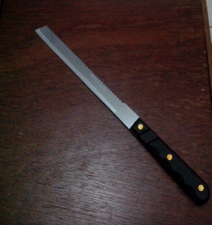 Jual Pisau Roti Gerigi Bread Knife stainless pemotong kue - Kab. Bogor ...