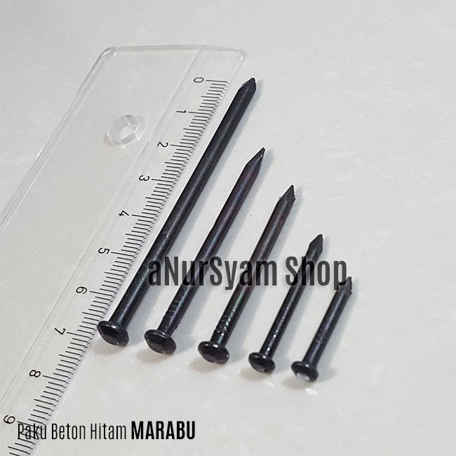 Jual Paku Beton 2 cm Hitam MARABU - Kota Cilegon - aNursyam | Tokopedia