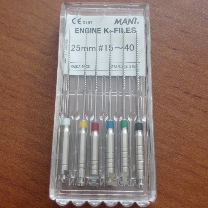 Jual Jarum endo / engine k file (25mm) - Daya Dental | Tokopedia