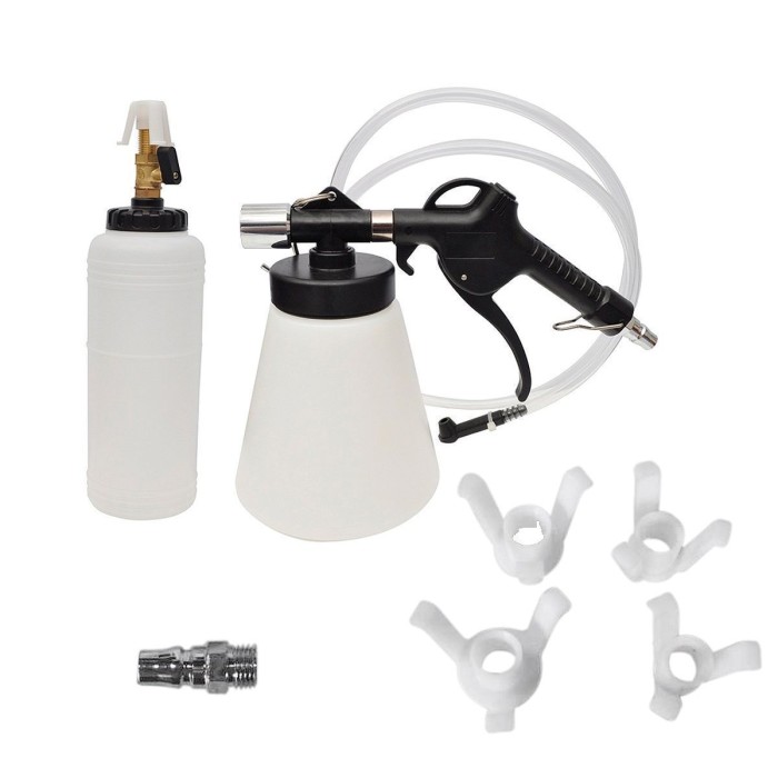 Jual Air Brake Bleeder Kit Pneumatic Kaps 1 Liter Vacuum Fluid Fill ...