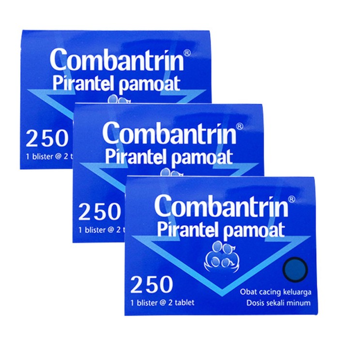 Jual Combantrin 250 mg - 3 Strip@ 2 Tablet - Kota Tangerang ...