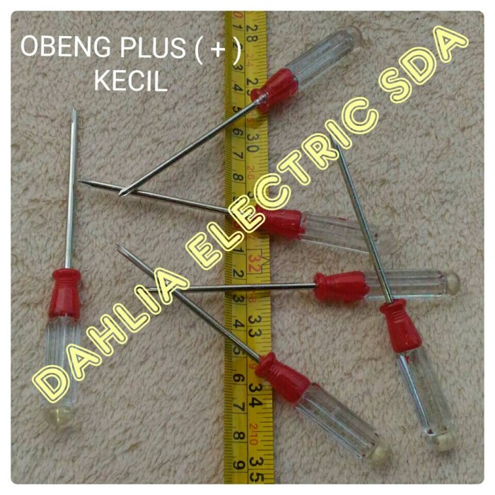 Jual OBENG PLUS ( + ) KECIL - Kota Surabaya - DAHLIA ELECTRIC SDA ...