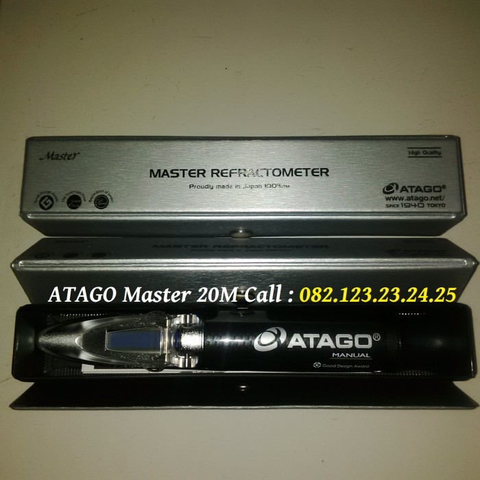Jual ATAGO MASTER-20M HAND-HELD REFRACTOMETER - Jakarta Barat - alattekniksipil | Tokopedia