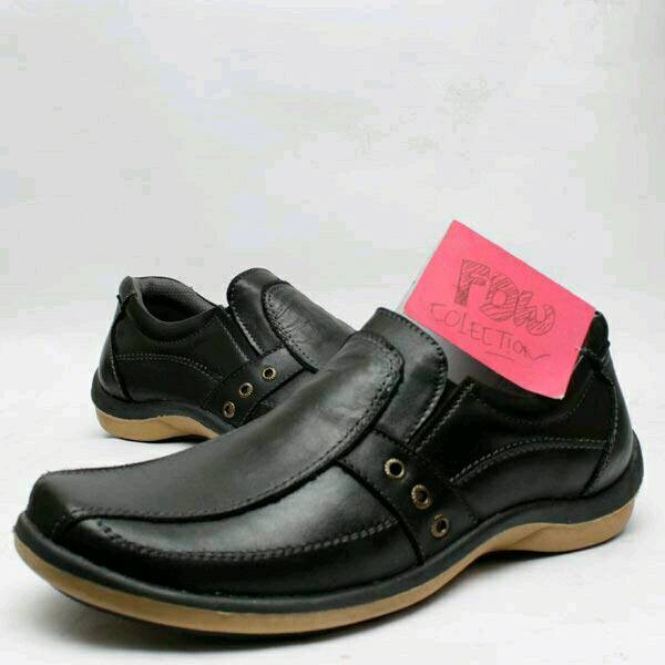 Jual SEPATU PANTOFEL PRIA FORMAL CASUAL KULIT SAPI ASLI MURAH 05 - Kab ...