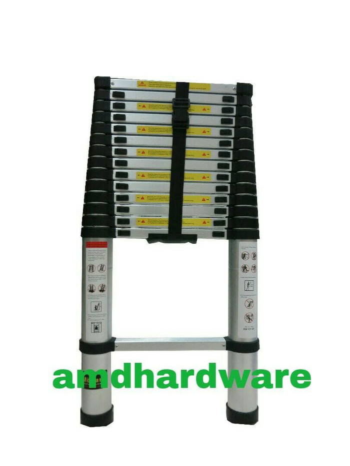 Jual Tangga Teleskopik 4.4M Telescopic Extension Ladder 4,4M Aluminium ...