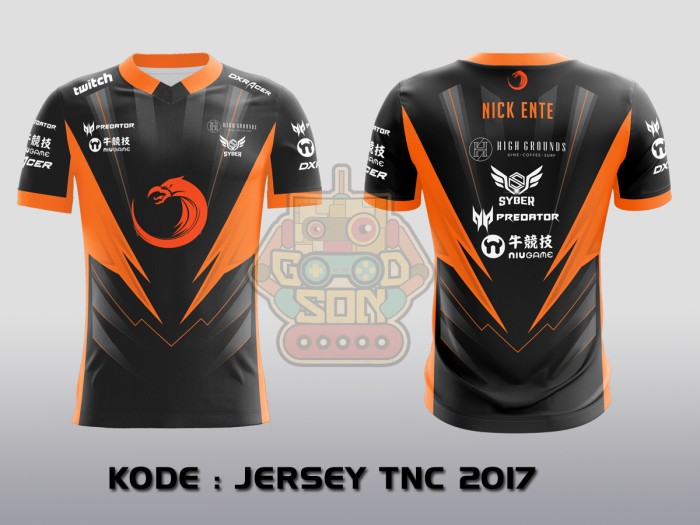 Jual JERSEY / KAOS TEAM GAMING TNC 2017 - Jakarta Barat - GOODSON ...