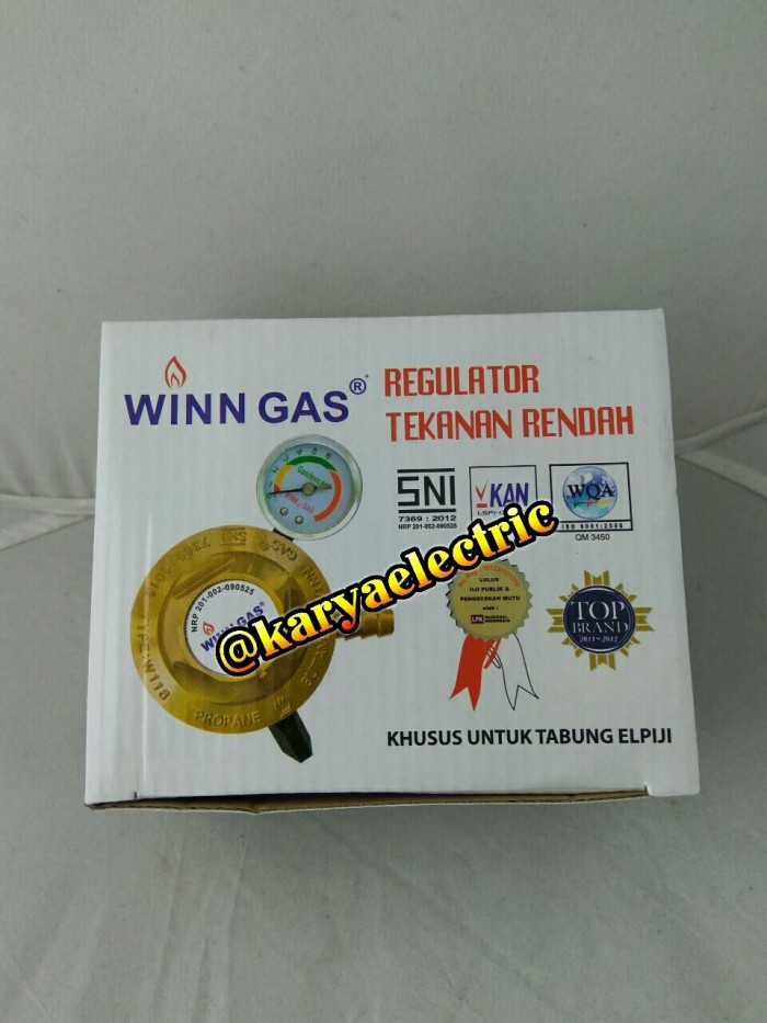 Jual Regulator Winn Gas W 118 M + meteran - Jakarta Barat ...