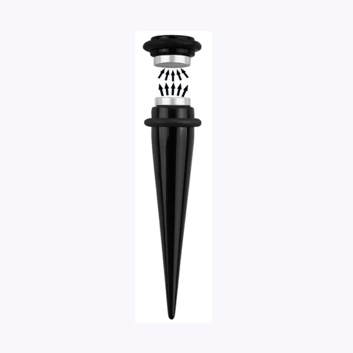 Jual Anting Magnet Spike Black Edition (For Men / Cowok) Tanpa Tindik ...