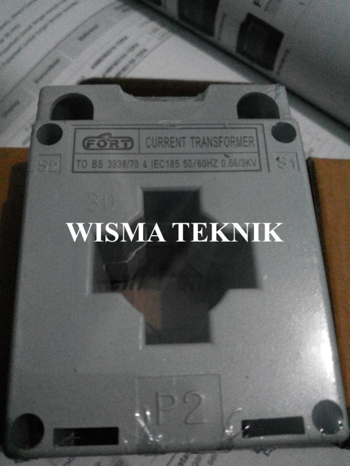 Jual CURRENT TRANSFORMER / CT 100/5 TYPE MSQ-30 "FORT" - Wisma Teknik ...