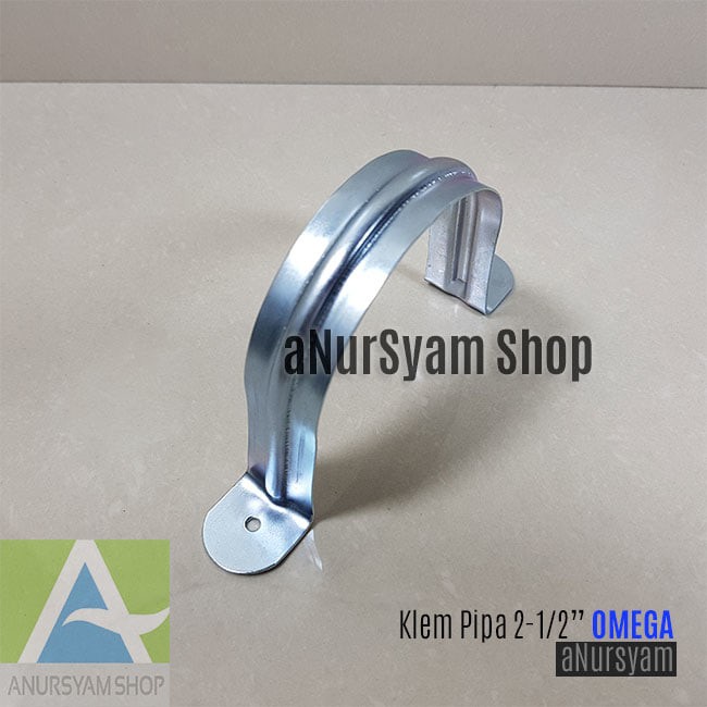 Jual Klem Pipa OMEGA 2-1/2" | Klem Pipa 2-1/2 in Tebal | OMEGA Clamp ...