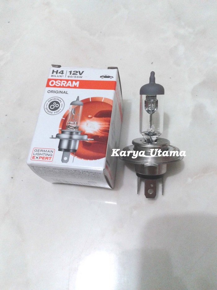 Jual Lampu Bohlam / Dop Depan Osram Halogen H4 12V 60/55W / Mobil / Motor - Kota Surabaya ...