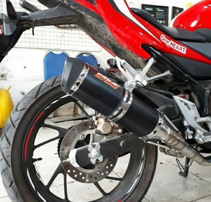 Jual knalpot PROSPEED black series CBR 150R,CBR150R K45G,facelift ...