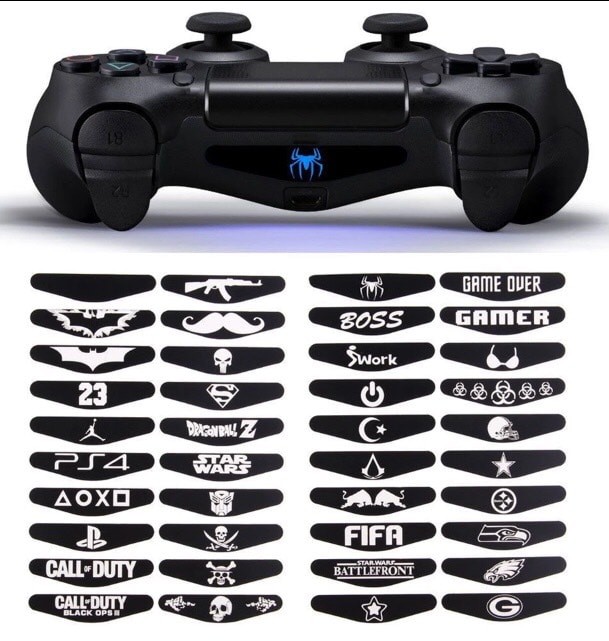 Jual Stiker Lightbar Stik Playstation 4 PS4 PS DS Decal Stick DS4 ...