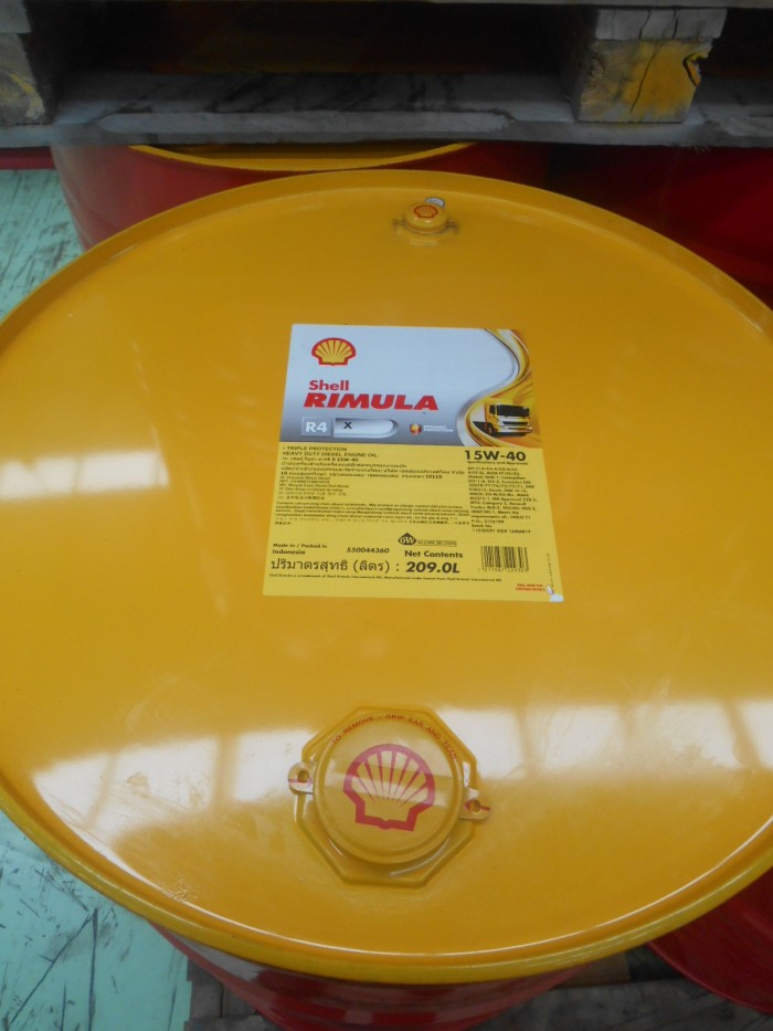 Jual DRUM Oli mesin Diesel sae 15w/40 Api CI-4 Shell Rimula R4X - Kota ...