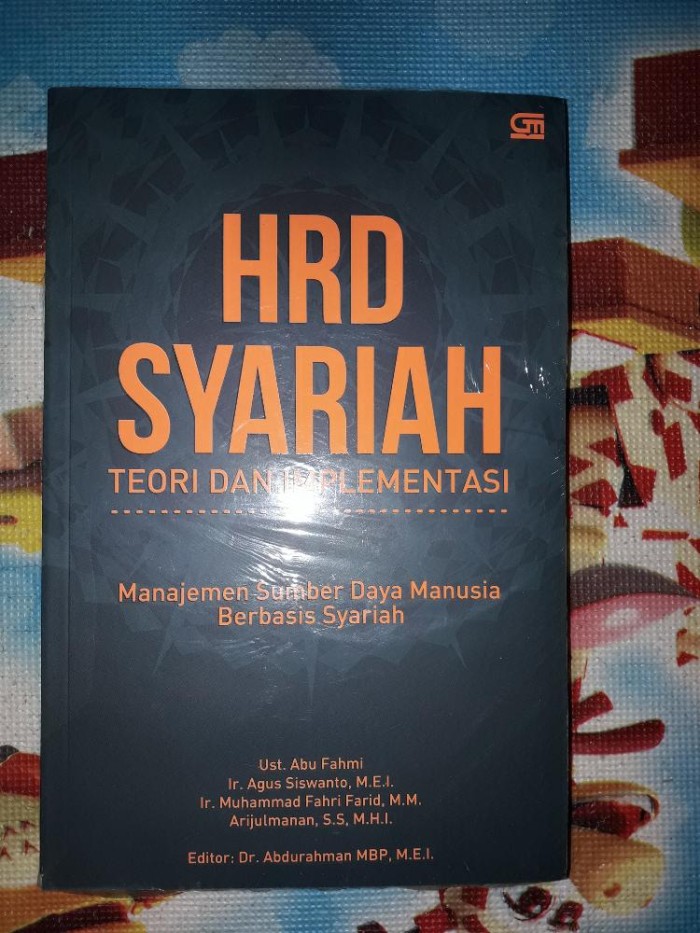 Jual HRD SYARIAH TEORI DAN IMPLEMENTASI MSDM BERBASIS SYARIAH - BUKU ...