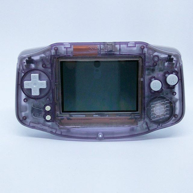 Jual Nintendo gameboy advance classic Atomic purple - Kota Tangerang ...