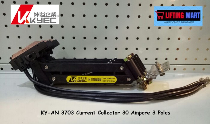 Jual KY-AN 3703 Current Collector 30 Ampere Original KYEC For Hoist ...