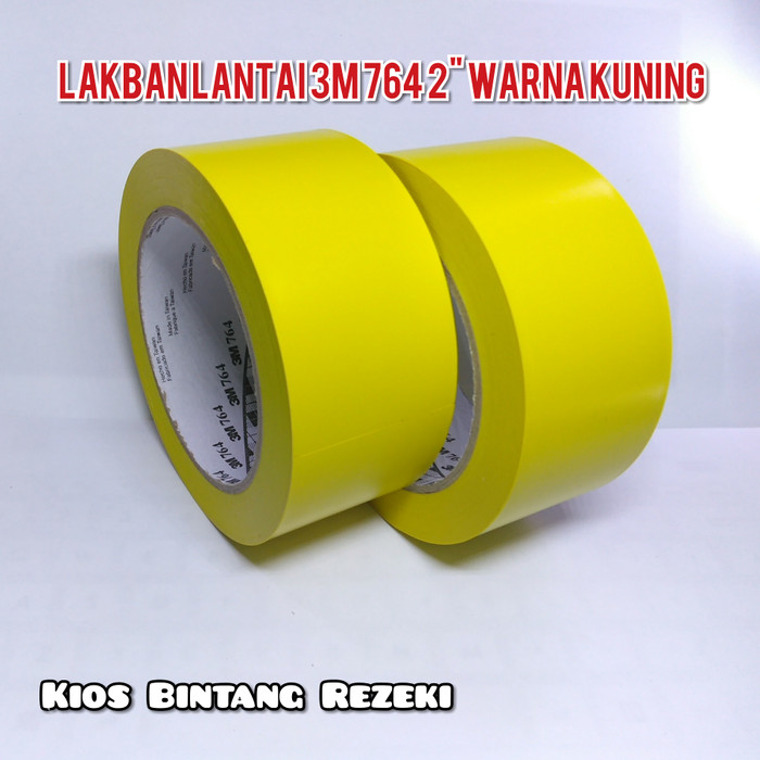 Jual Lakban lantai 3M 764 2" Warna Kuning - Kab. Bekasi - Kios Bintang Rezeki | Tokopedia