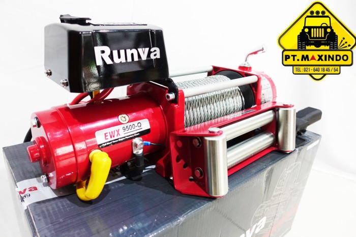 Jual Runva EWX-9500-Q EVO (4,3 ton) GEAR RATIO 80:1 SUPER HIGH SPEED ...