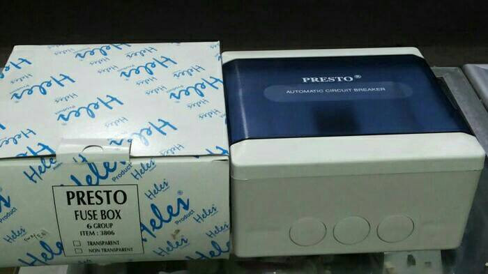 Jual presto box 6grup/box preso outbow/box mcb 6baris presto - Jakarta ...