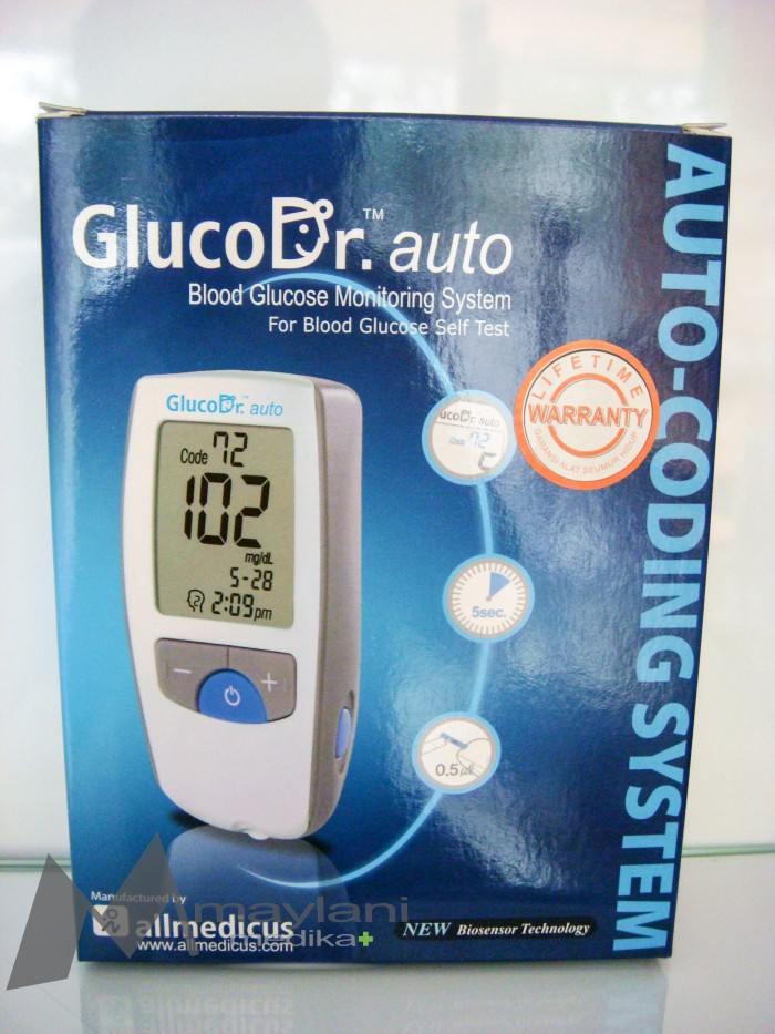 Jual Gluco Dr. Auto AGM-4000 Blood Glucose Monitor (Alat Tes Gula Darah ...
