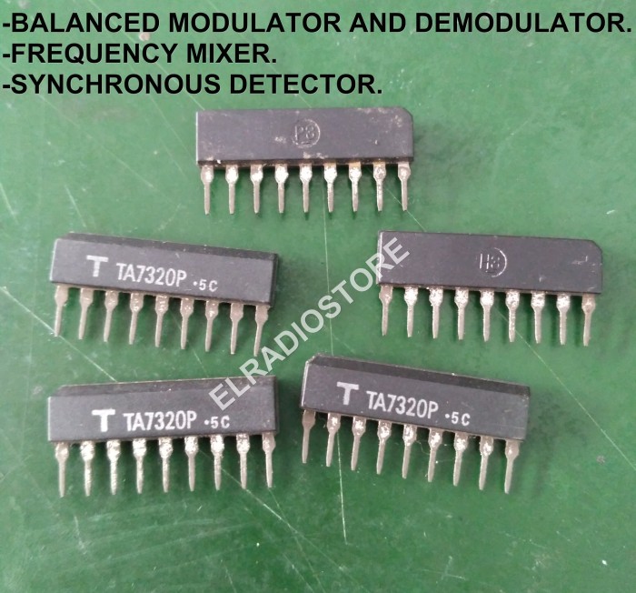 Jual IC TA7320 / TA7320P BALANCED MODULATOR / DEMODULATOR - Kab ...