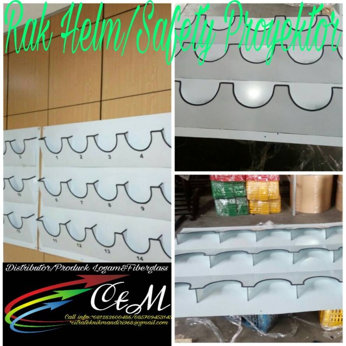 Jual Rak Penyimpanan Safety Helm Pabrikasi - Citra Teknik mandiri ...