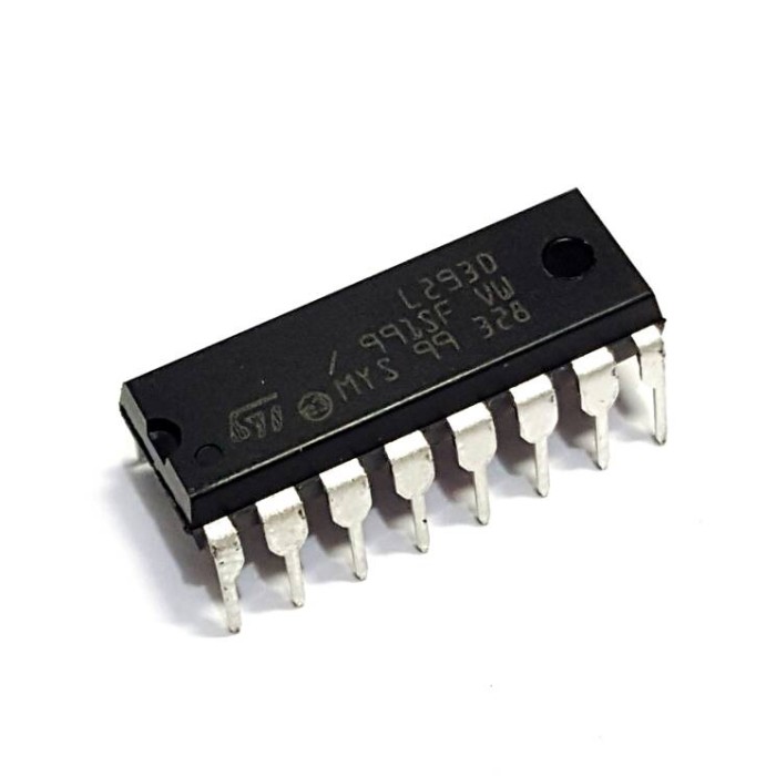 Jual L293D IC Motor driver Dual H-Bridge L293 DIP-16 - Kota Bekasi ...