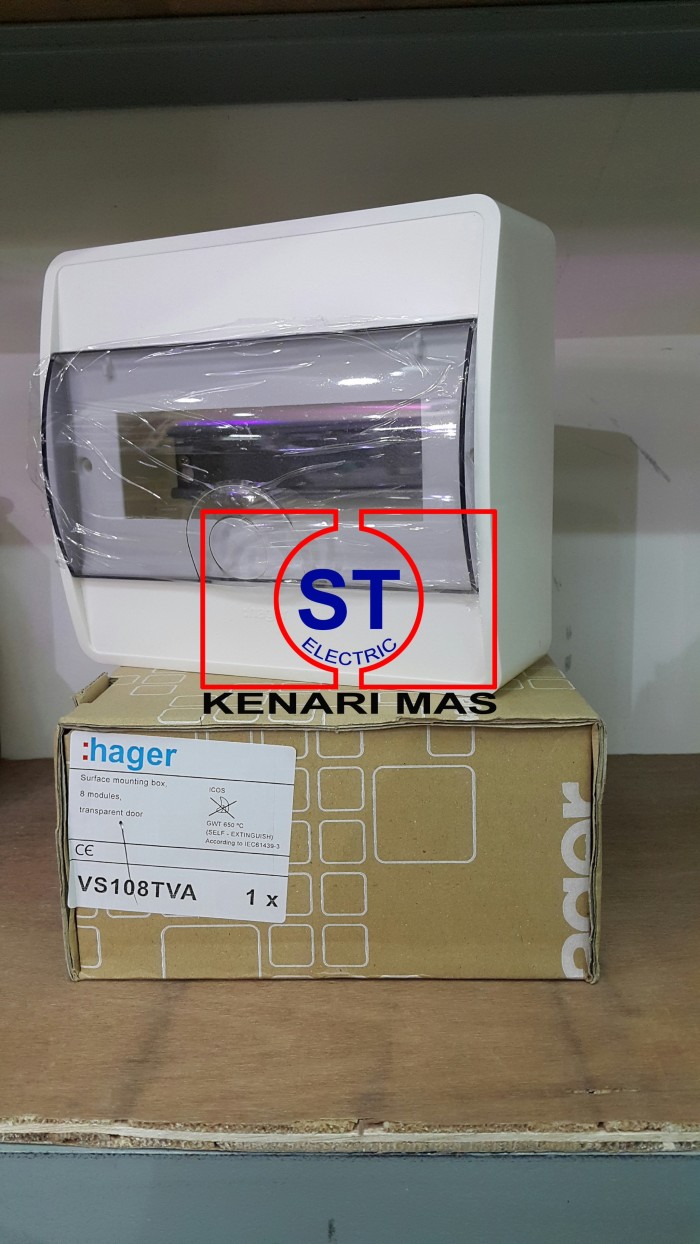 Jual Box Mcb / Box Sikring / Box Sekring Hager VS 108 TVA Inbow ...