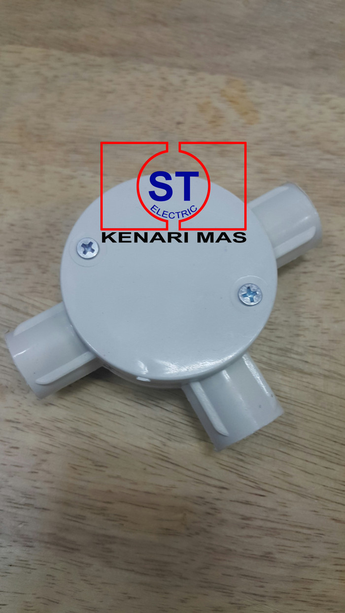 Jual T dus / Tdus / Tedus 20mm CABANG 3 POLOS Putih - Jakarta Pusat ...