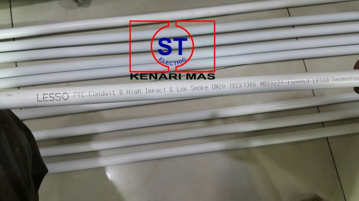 Jual Pipa Conduit / Pipa Listrik / 20mm LESSO - Jakarta Pusat - ST ...