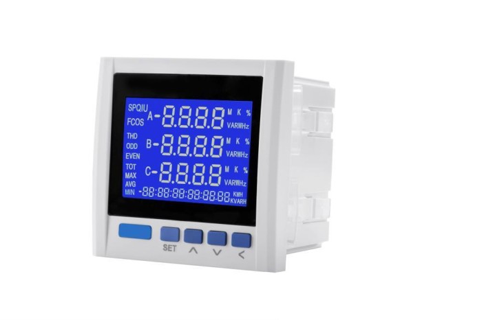Jual Three Phase Multifunction Digital Volt Amp Power Meter Energy RS485 - Kota Semarang - Taka ...