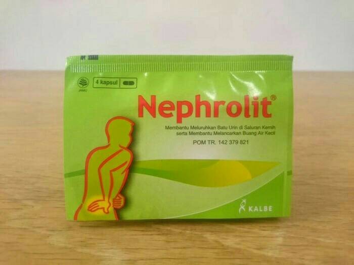 Jual nephrolit isi 4 Capsule - neprolit - Obat meluruhkan batu urin ...