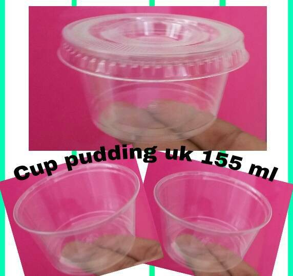 Jual Cup puding uk 155 / Cup puding puyo / wadah puding - Kota ...