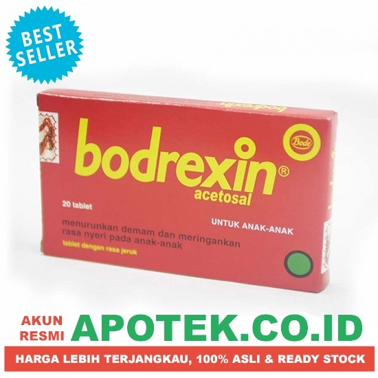 Jual Bodrexin Tablet Per Box/Dus/Dos - Obat Demam, Nyeri, Pusing, Gigi ...