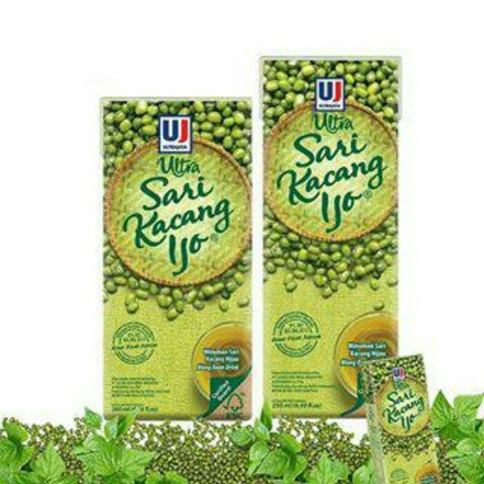 Jual Ultra Sari Kacang Ijo 250 ml - Deka-Store | Tokopedia