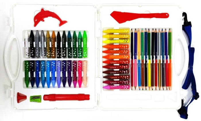 Jual MAPED Extravagant Paket Crayon / Krayon Isi 36 Dan Pensil Warna ...