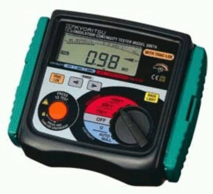 Jual Kyoritsu 3007A Digital Insulation Continuity Tester Meter Alat ...